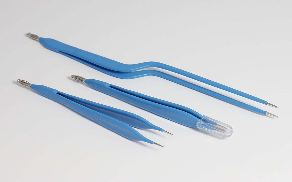 Bipolar Diathermy Forceps, Straight, with Lead - Surgical Instruments ...